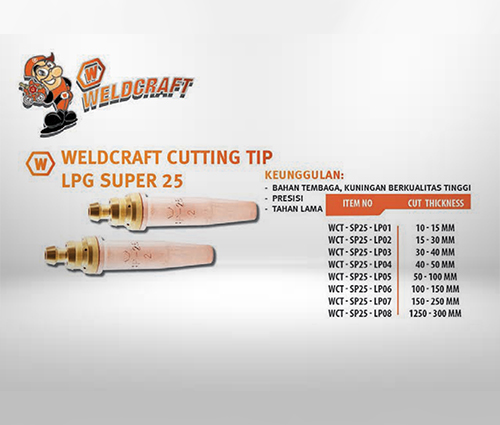 Cutting Tip LPG Super 25 | International Wrench Tools, IWTtools.com